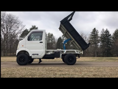 Suzuki Carry HD Dump Truck DA63T - 4x4 Japanese Mini Trucks for Sale