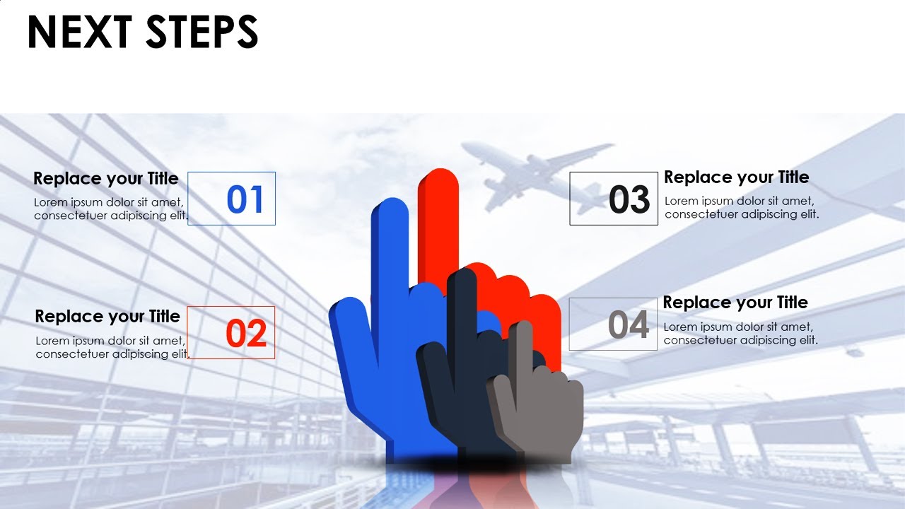 PowerPoint tutorial No 314 Next Steps Infographic Slide Design in PowerPoint