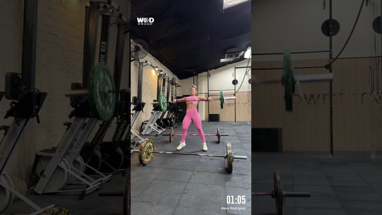 Alexa Rodríguez Colombia Champ WOD2