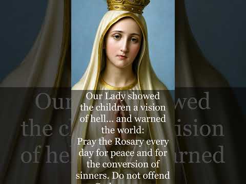 ⚠️Our Lady’s Warning to the World 1917 | Fatima’s Third Secret Revealed
