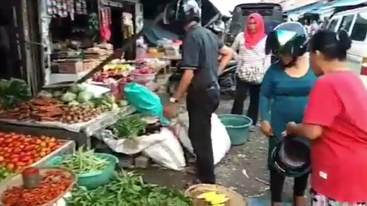 Pascagempa dan Tsunami Sulteng, Pasar Masomba Palu Sudah Mulai ...