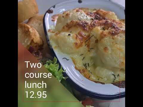 Two course lunch 12.95