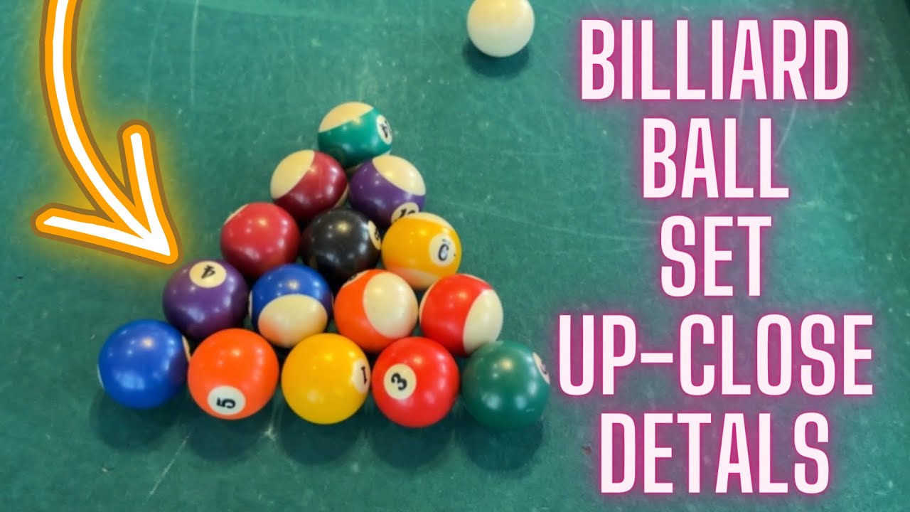 Billiard Ball Set 2 YEAR REVIEW