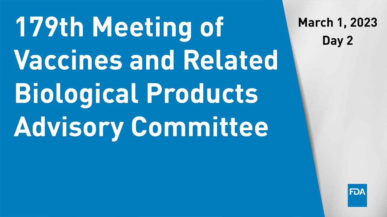 179th Meeting of Vaccines and Related Biological Products Advisory Committee