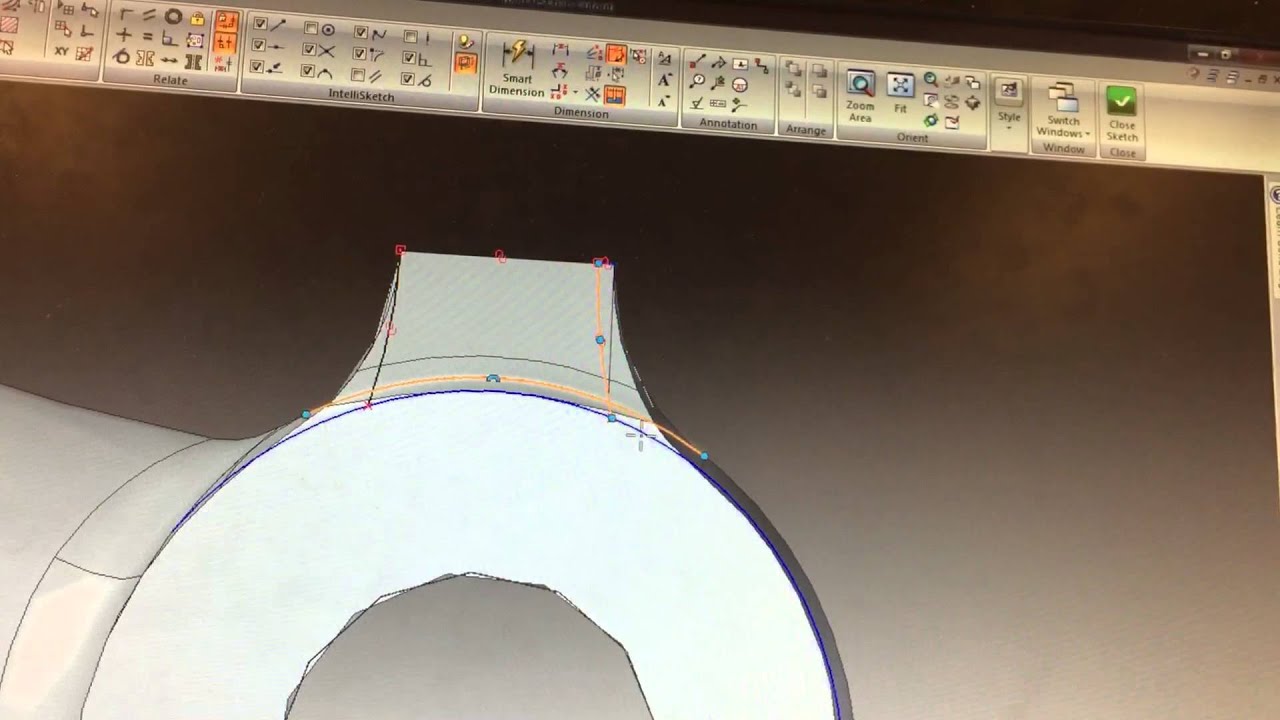 Solid Edge- Split - Trim