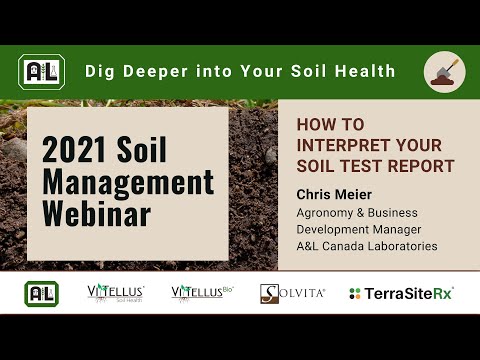 2021 Fall Soil Webinar - How to Interpret your Soil Test Report