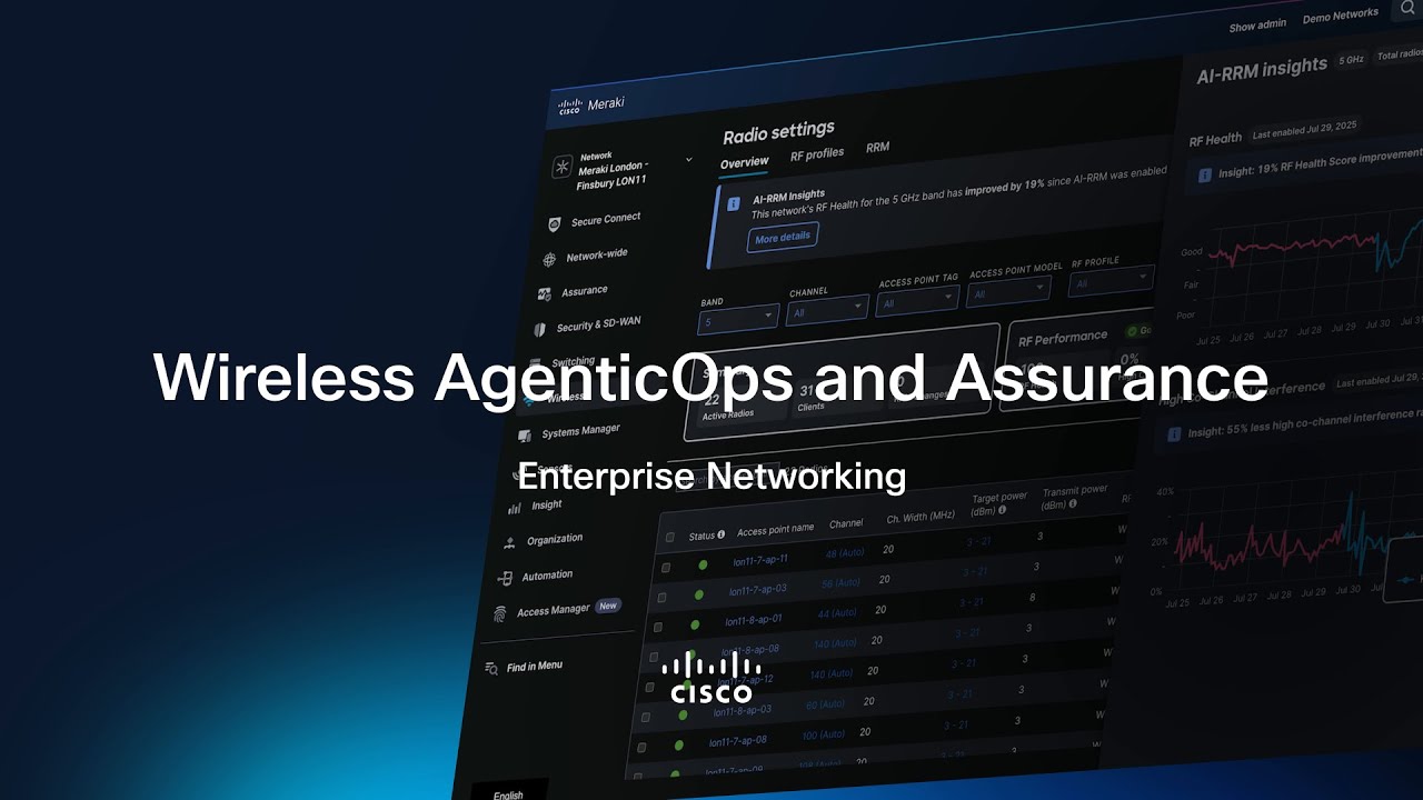 Cisco Wireless AgenticOps and Assurance