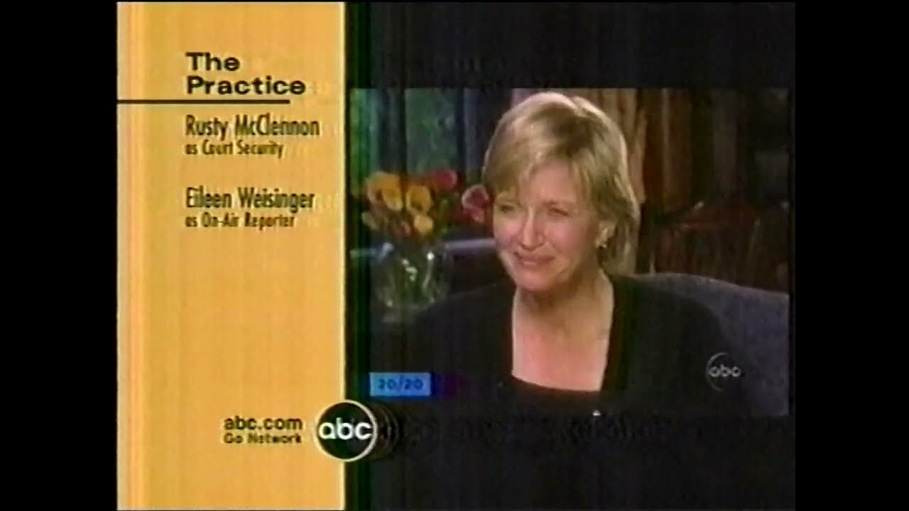 ABC Split Screen credits (May 14, 2000, The Practice) [Incomplete]