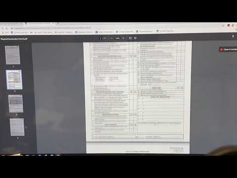 Tutorial on how to complete a VHSL Sports Physical Form