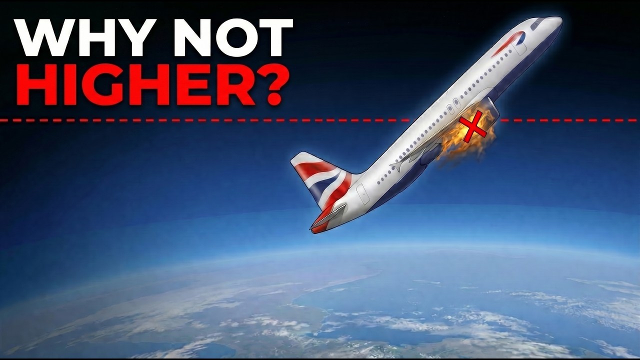 Why Aircrafts Don’t Fly Higher Than 40,000 Feet