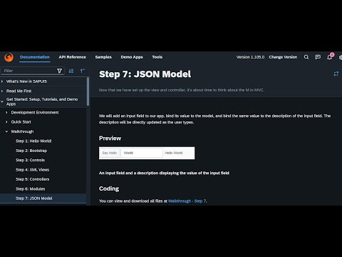 SAPUI5 Walkthrough Step 7- JSON Model #sap #sapui5 #ui5