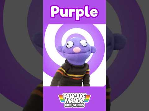 Learn the colors : PURPLE! π #kidsvideo #kidssongs #learncolors #preschool