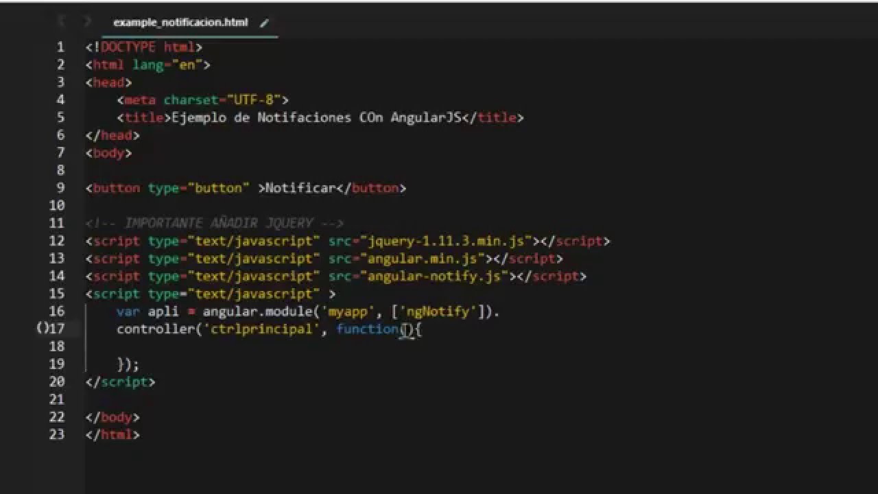 AngularNotify Notificaciones con AngularJS