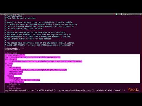 Learn Getting Started with Core Features in Ansible 2 Ansible Modules | packtpub com - Mind Luster