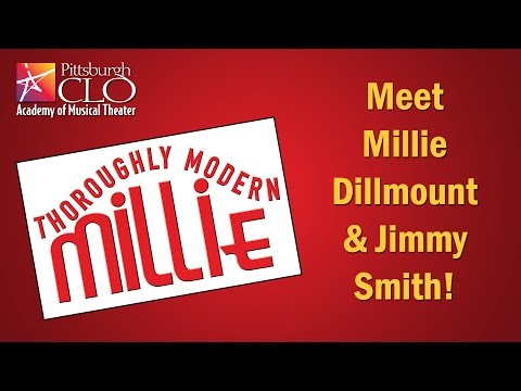 Meet the cast of THOROUGHLY MODERN MILLIE: Millie Dillmount & Jimmy Smith!