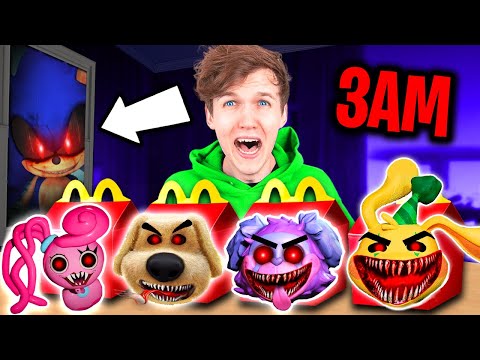 DON'T ORDER THESE HAPPY MEALS AT 3AM! (POPPY PLAYTIME CHAPTER 3, TURNING RED, OOF BURGER & MORE!)
