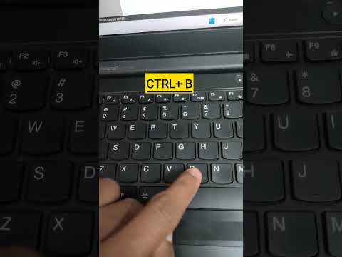 SHORTCUT KEYS TO BOLD LETTERS IN MICROSOFT WORD #shorts. #windows11 #trending #microsoft #word #bold