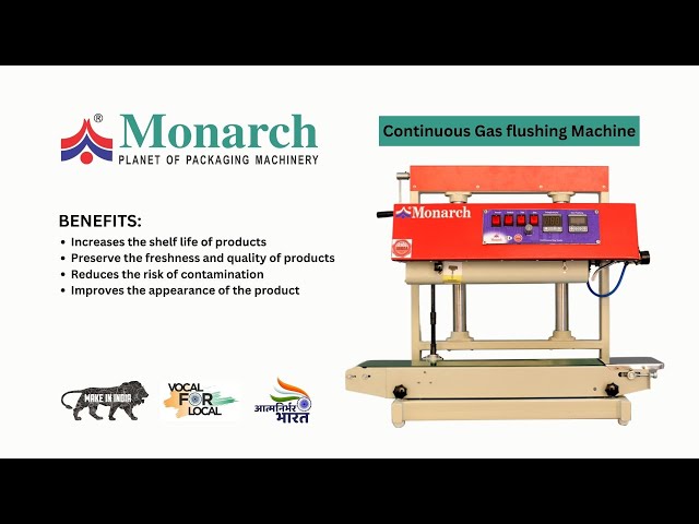 Gas Flushing Machine - Nitrogen Flushing Machine Manufacturer from Rajkot
