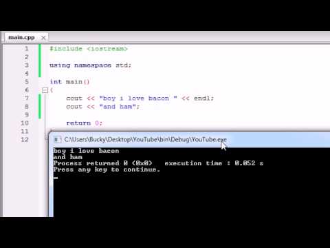 Learn Buckys C Programming Tutorials 3 More on Printing Text - Mind Luster