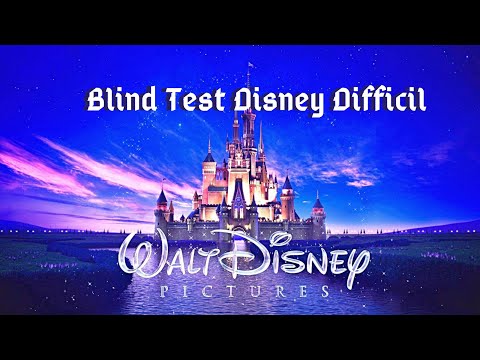 Blind test disney difficile en 39 points !