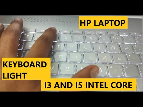 HP LAPTOP KEYBOARD LIGHT HOW TURN ON ( HP ONLY )