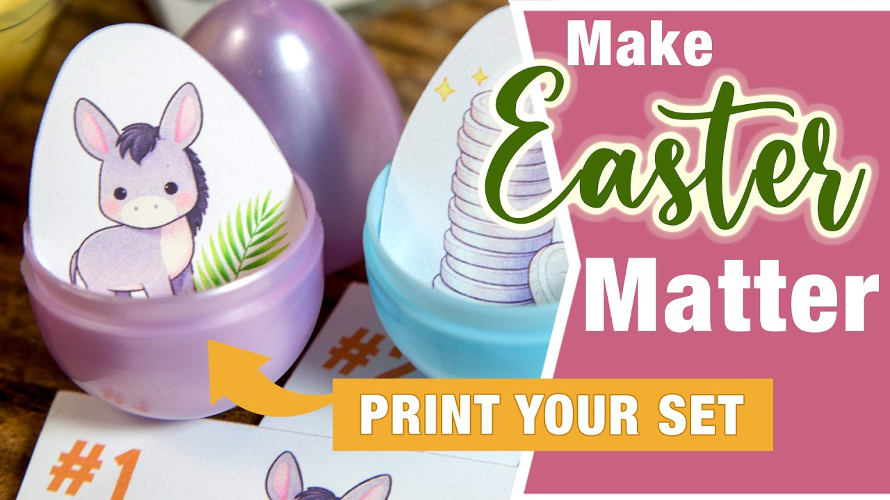 Resurrection Eggs Printable - Simple Easter Activity for Kids