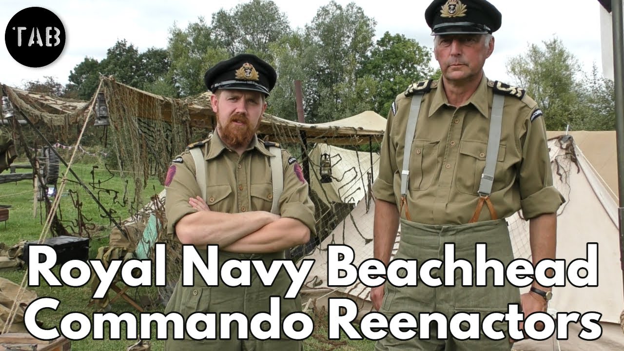 Royal Navy Beachhead Commando Reenactors