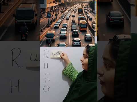 Words ending with "ush" || English Learning #shorts