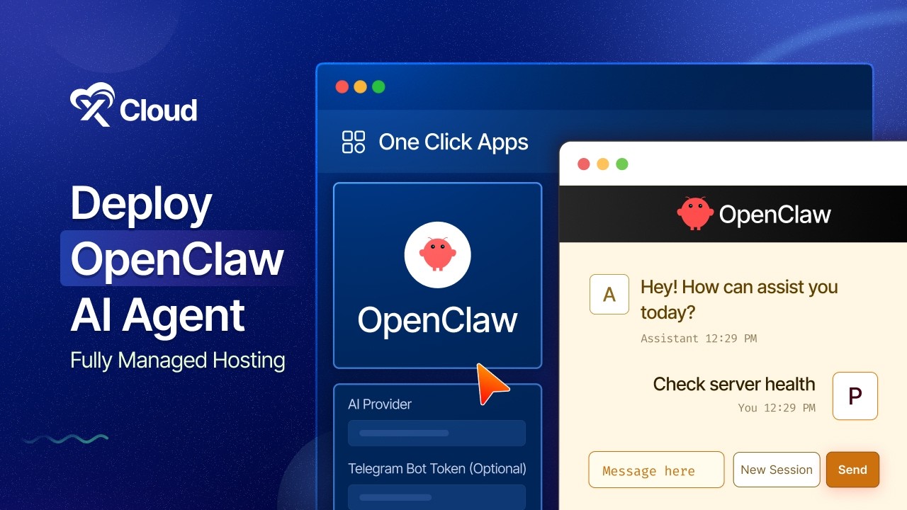 How to Deploy OpenClaw AI Agent with xCloud (Fully Managed Hosting)