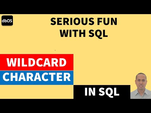 Wildcard in SQL | Wildcard characters in SQL