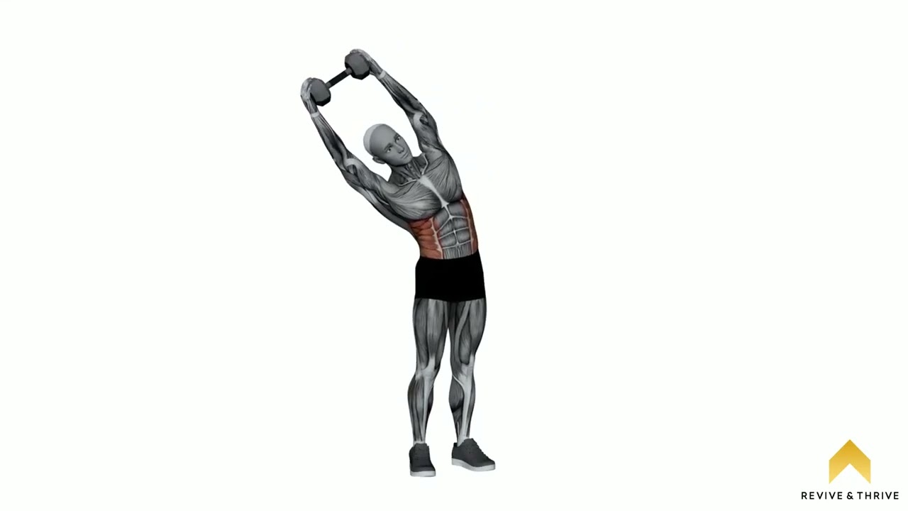Dumbbell Overhead Side Bend