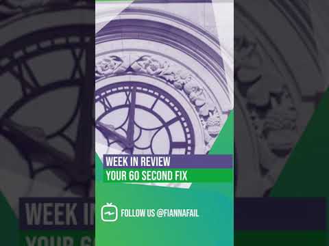 It’s the Week in Review. Your 60 second fix.