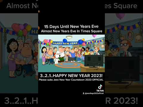 15 Days Until New Years 2023!