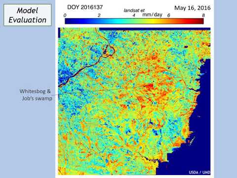 Bernard Isaacson presentation on Landscape Scale Evapotranspiration in the New Jersey Pinelands.