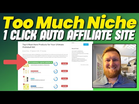 Too Much Niche Review: Insane Auto Site AI Wordpress Plugin