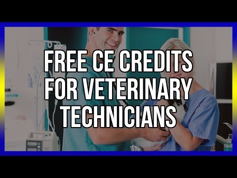 Free CE credits for veterinary technicians – Veterinary Continuing ...