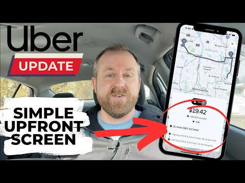 UPDATED Uber Upfront Fare Screen!