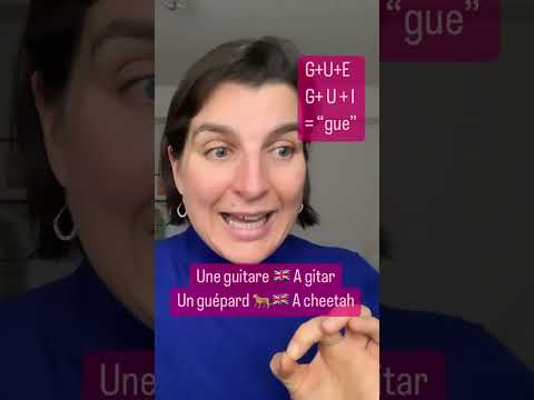 Prononciation of G in 🇫🇷 #learnfrench #frenchforbeginners #frenchcourse #french #francese