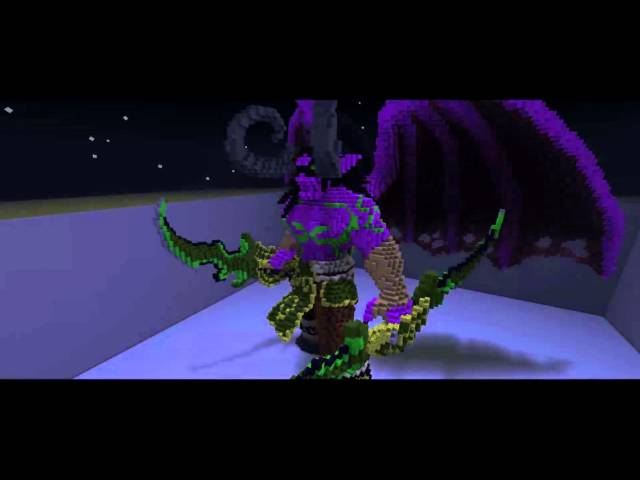 Illidan Stormrage Minecraft Map
