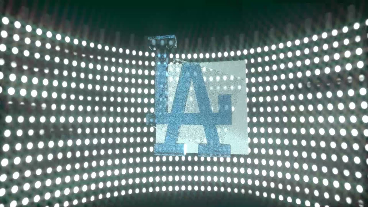 LA Dodgers — Video Animation Loop