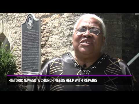 Historic Navasota church needs help with repairs