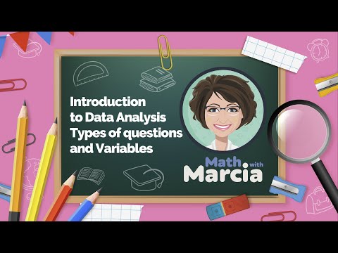 Introduction to Statistics and Data Analysis - Types of Questions and Variables