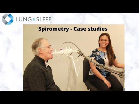 Lung function test - case studies