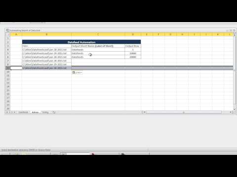 Automating Importing Multiple CSV Text Files - VBA Excel 2010