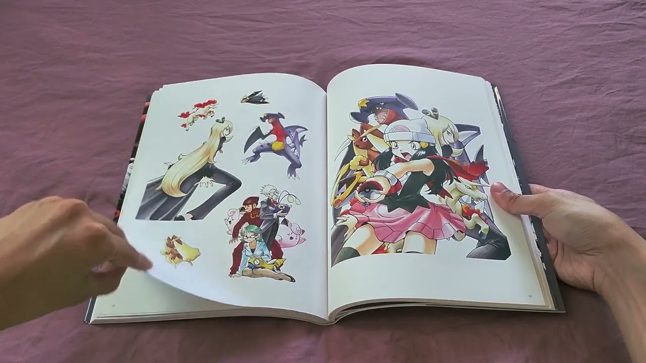 The Art of Pocket Monsters SP: Pokémon Special Yamamoto Satoshi Art Book Flip-Through