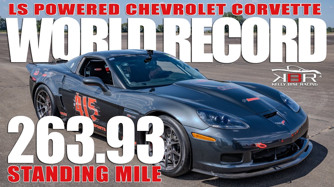 2,200-RWHP C6 Corvette Makes World-Record Standing Mile Pass at 264 Mph ...