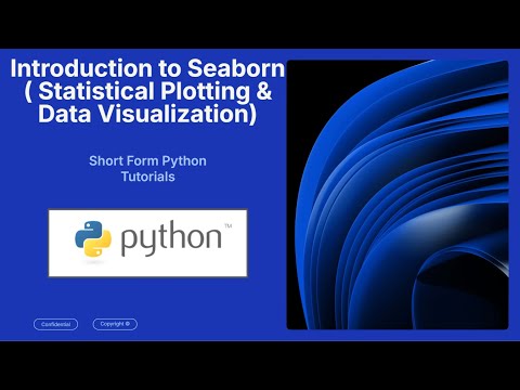 How to Use Seaborn for Statistical Plotting & Data Visualization | Python Tutorial