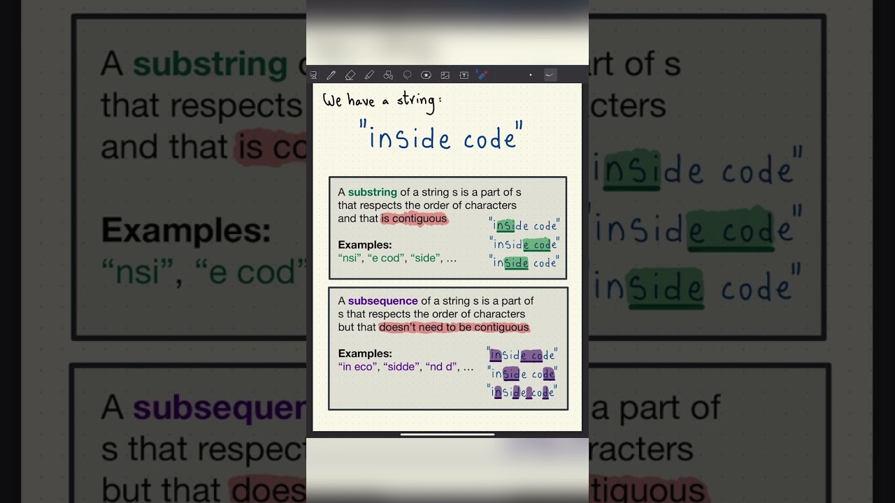 This video will help you solve string coding problems - Inside code