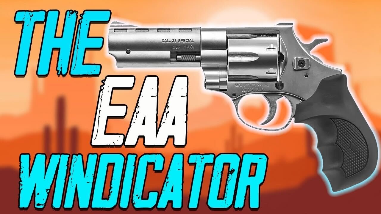 EAA Windicator .357 Mag 4" Bbl, #6 Shot Revolver, Nickel 770128
