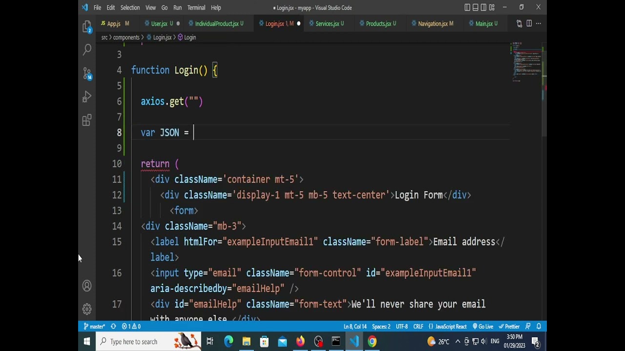React Axios | Github API